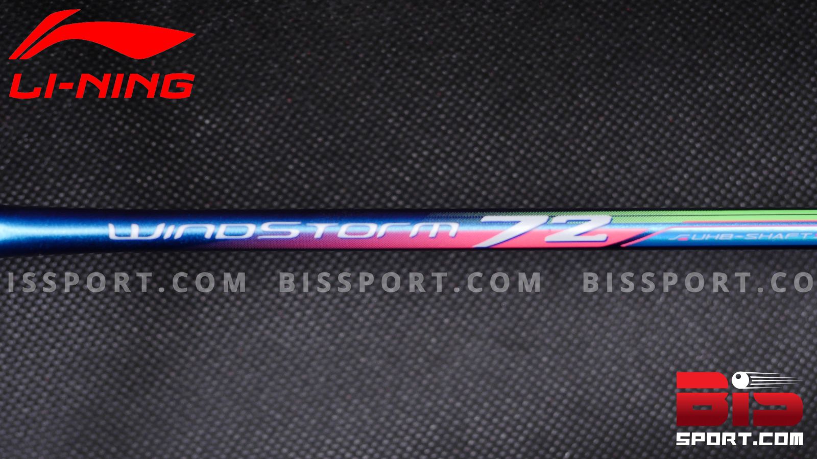 Vợt Cầu Lông Lining Windstorm 72 Xanh - Chính Hãng - Thiên Về Thủ Phản Tạt Cầu ( Nặng Đầu )